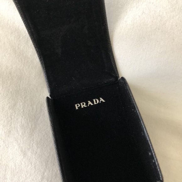 Prada | Accessories | Authentic Prada Glasses Case | Poshmark